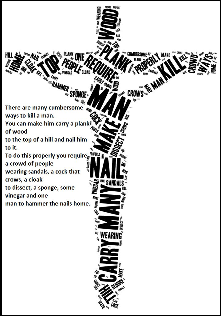 e-literature: Five ways to kill a man