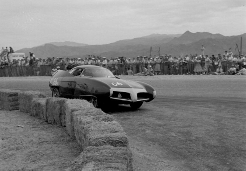 Just A Car Guy: they took the BAT racing, '55 Palm Springs