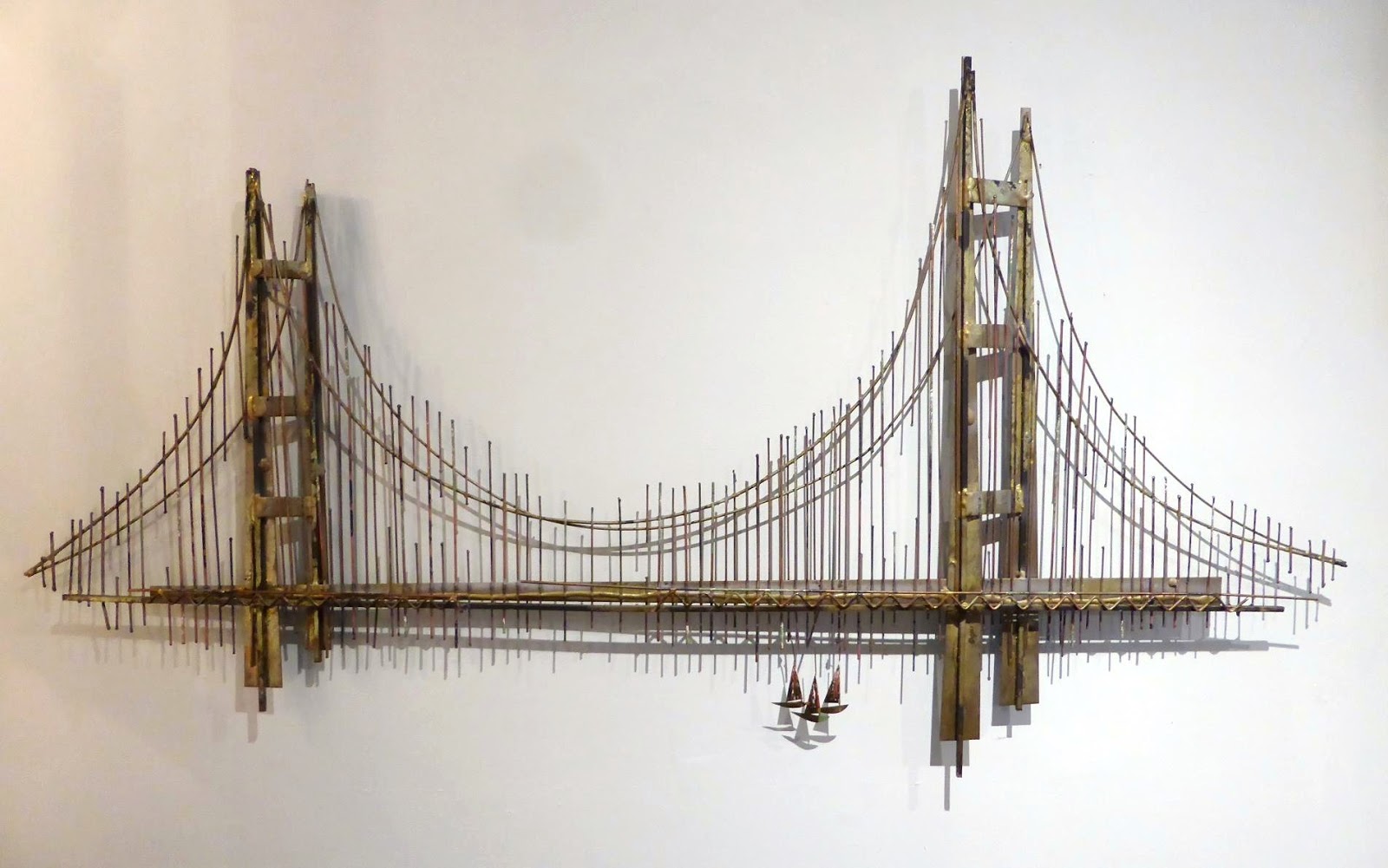 MICHAEL THOMAS : Curtis Jere Bridge Wall Sculpture