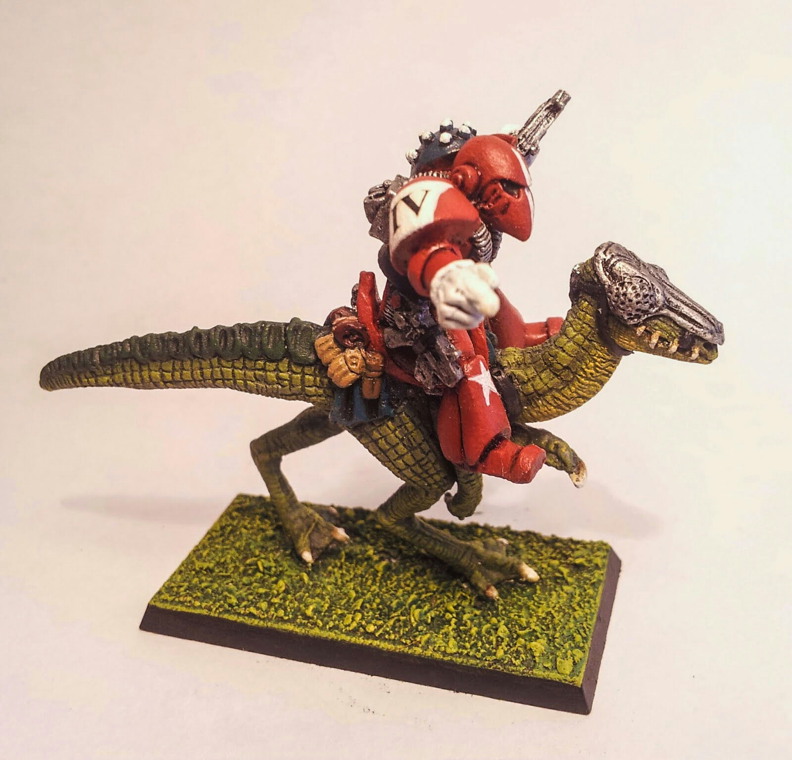THE WORK OF SHAITAN: Rogue Trader Space Marine Lizard Riders Unit