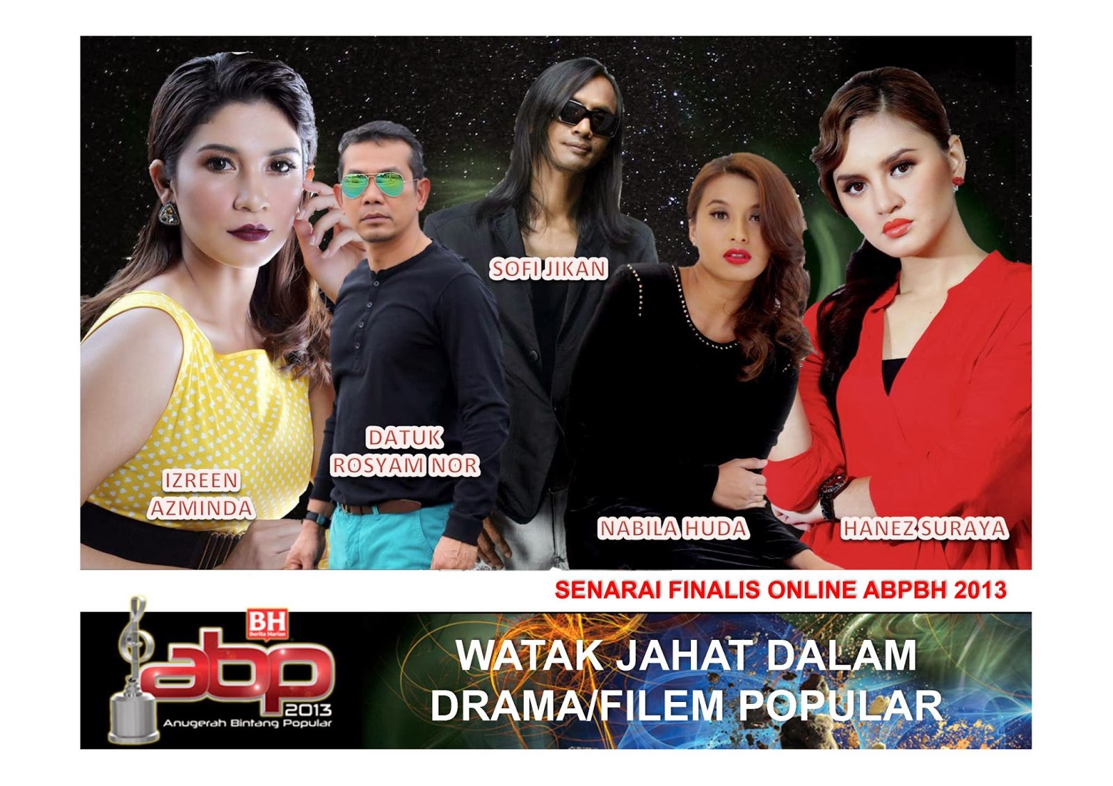 22 Senarai Penuh Finalis ABPBH 2013/2014..!!!
