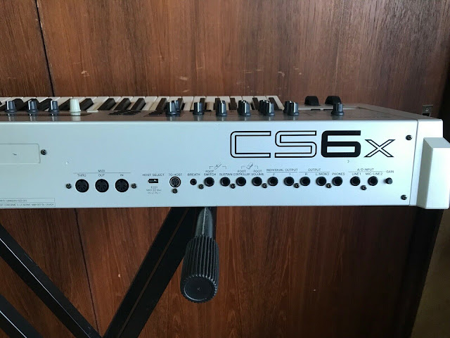 MATRIXSYNTH: Yamaha CS6x CONTROL SYNTHESIZER SN PYO1387