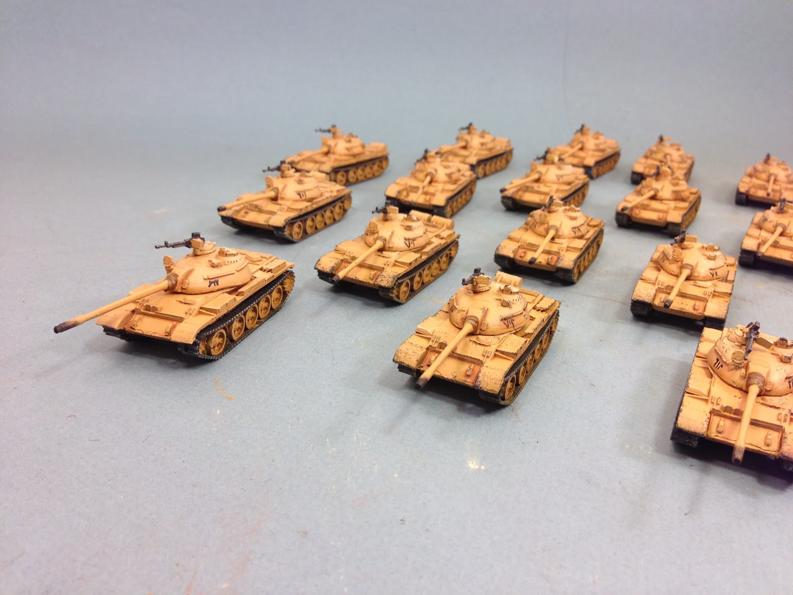 Itty Bitty Soldiers: Flames of War AIW: T55s and Completed Syrian Army