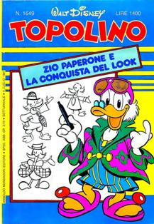La Merceria: Topolino 1649 - 5 Luglio 1987