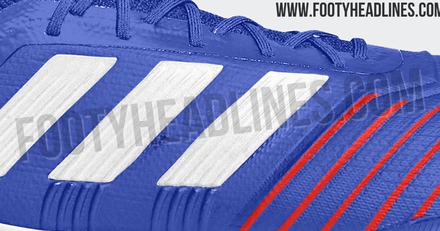 Blue / White / Red Next-Gen Adidas Predator 2019 Boots Leaked - Footy ...