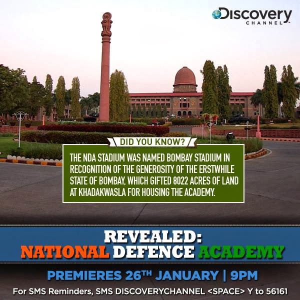 REVEALED: National Defence Academy at 9pm on Discovery Channel - Pune ...