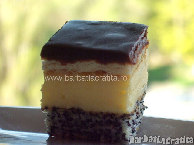 Prăjitură cu mac (Prăjitură Tosca) | Rețete BărbatLaCratiță