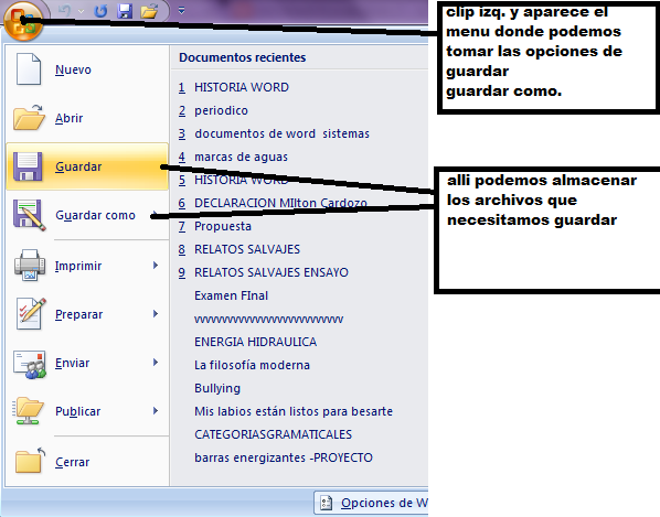 INFORMÁTICA BÁSICA JFB CAD : MÉTODOS PARA GUARDAR ARCHIVOS