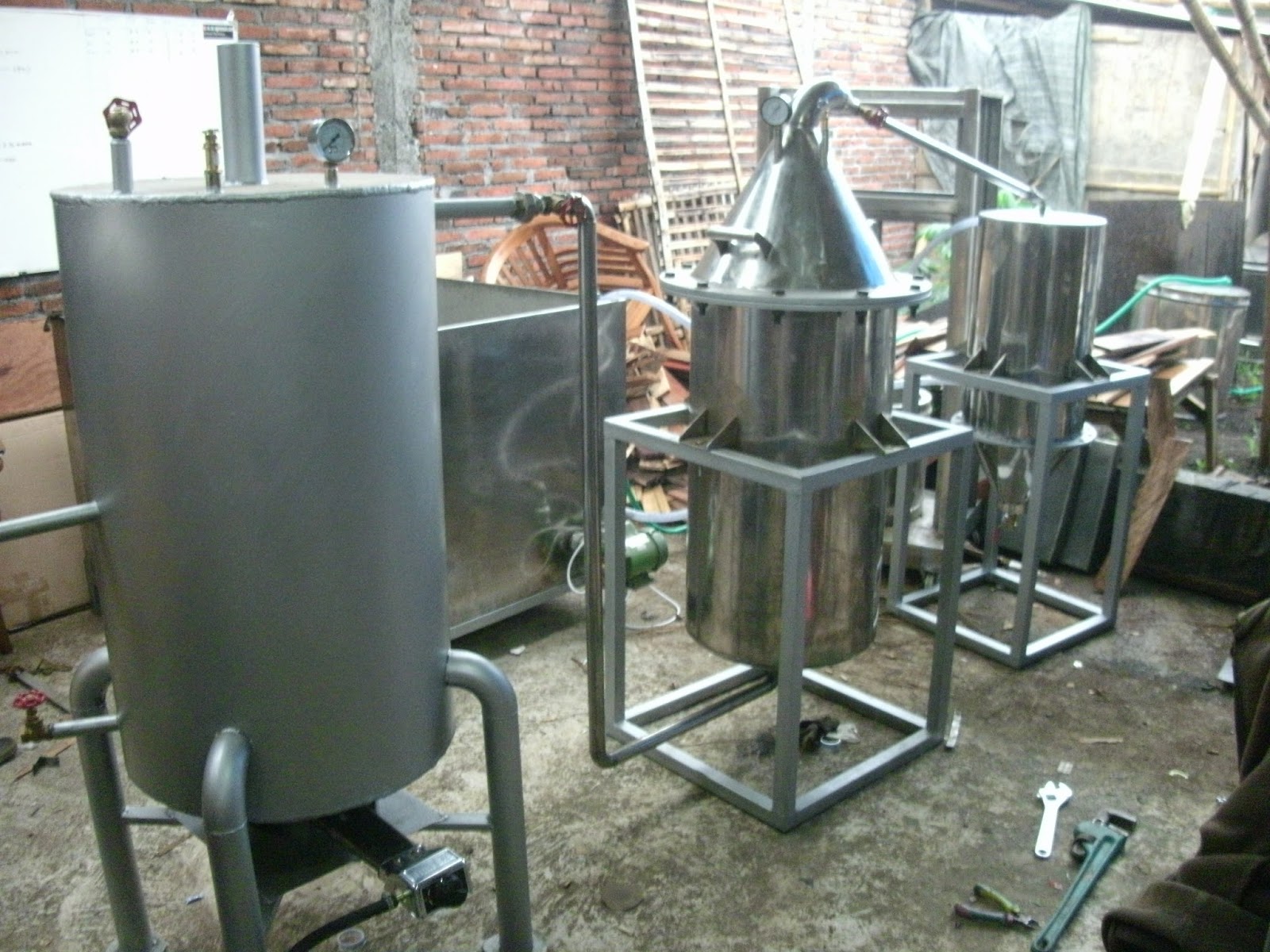 TOKO ALAT MESIN MALANG: Mesin DESTILASI MINYAK ATSIRI l Mesin ...