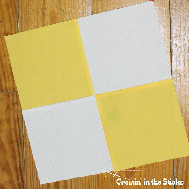 Creatin' in the Sticks: 30 Quilt Blocks in 30 Days - Block 1