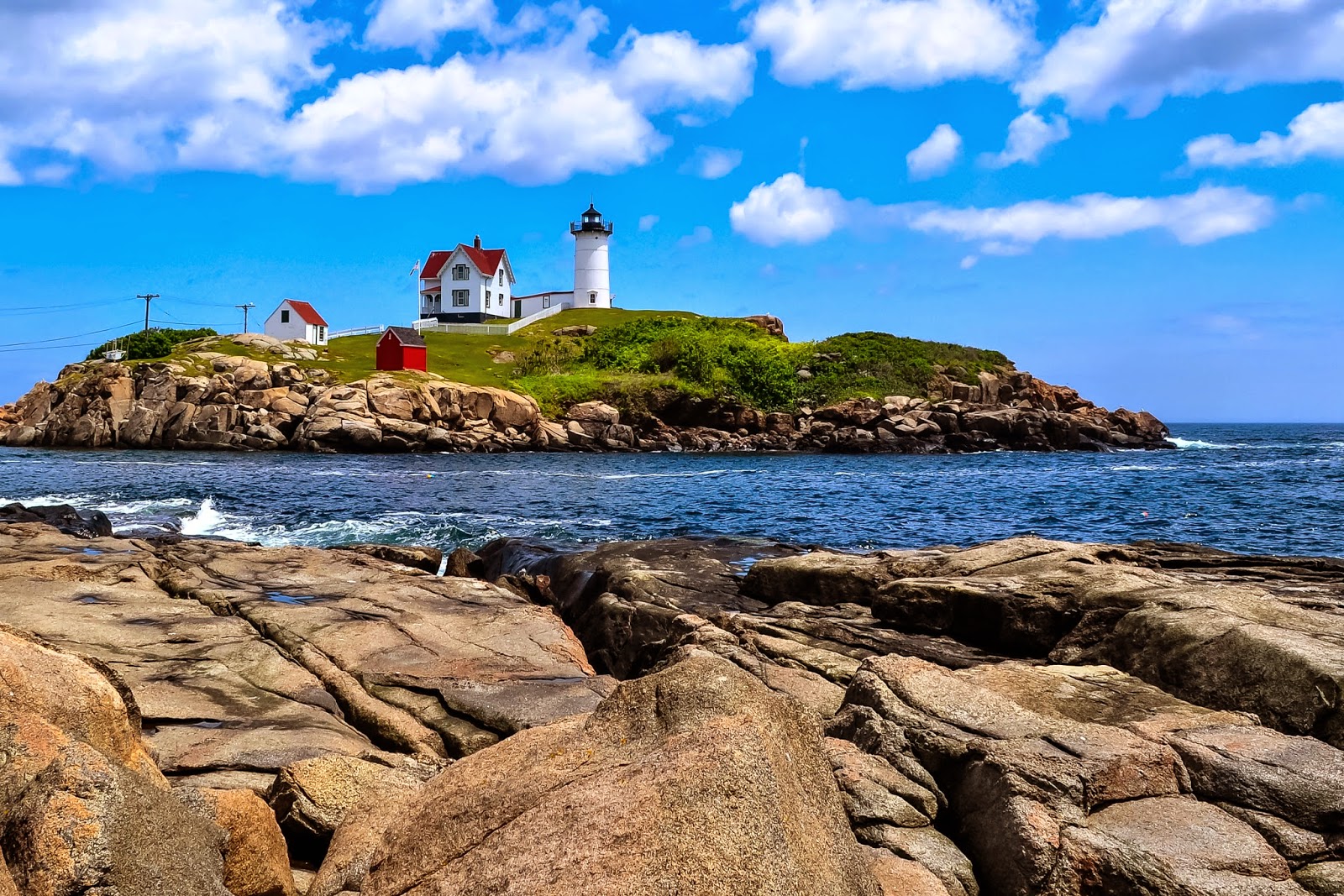 Maine Lighthouses and Beyond: Cape Neddick (Nubble) Lighthouse
