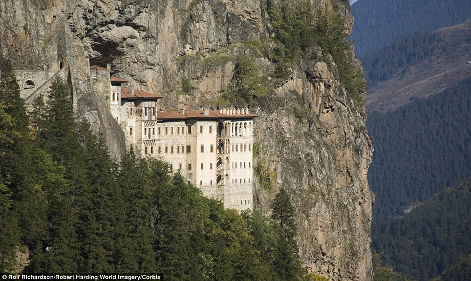 PictoVista: Hanging Monasteries (That Cling To The Sides Of Cliffs ...