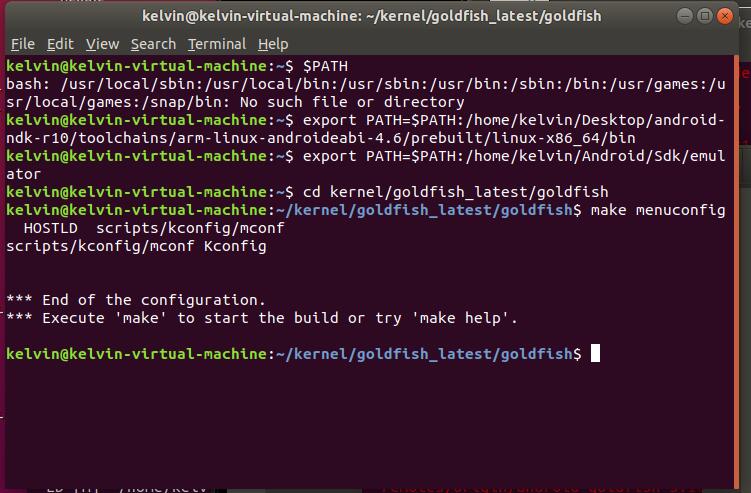 Android Kernel Development - Kernel compilation and Hello World