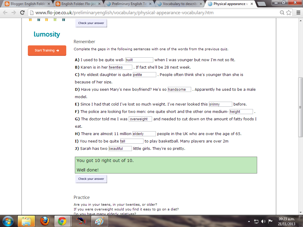 English Folder: Flo-Joe (part 2)