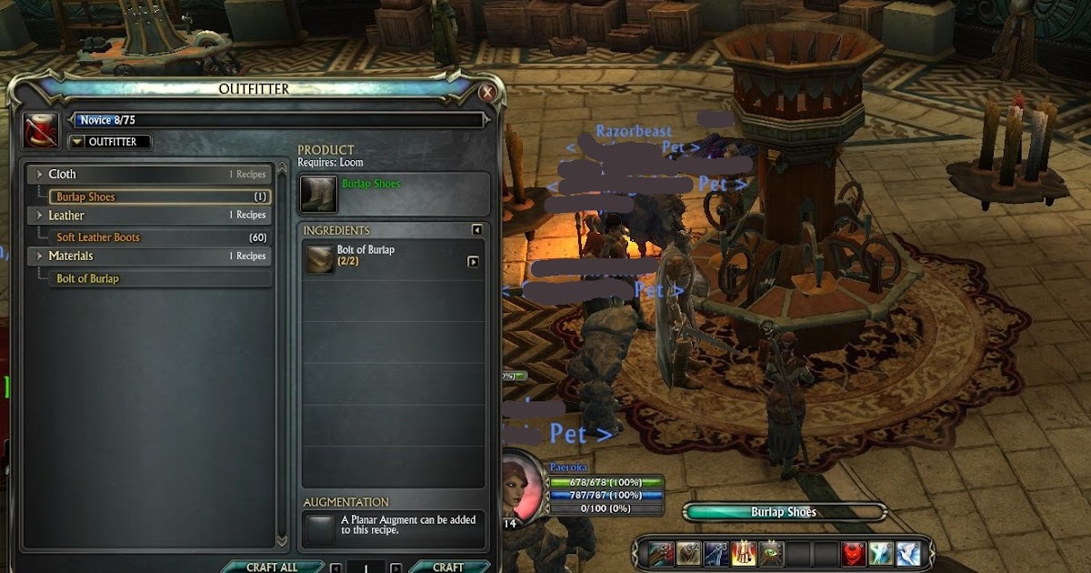 Профессии в MMORPG игре Rift (Основные понятия)