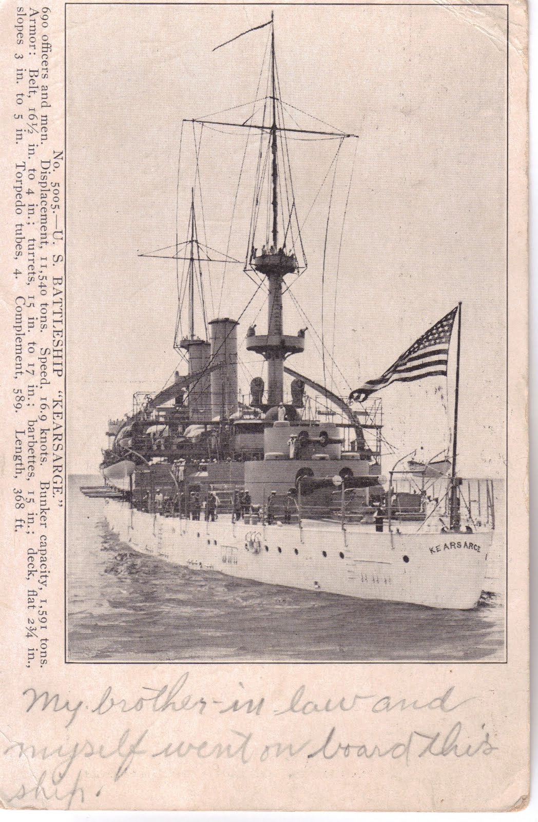 Big Daddy Dave: American Warships – ca. 1900 to 1920