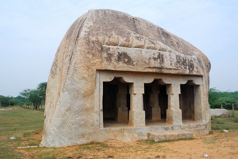 Tamilnadu Tourism: Mahendravadi Rock Cut Cave Temple – The Temple