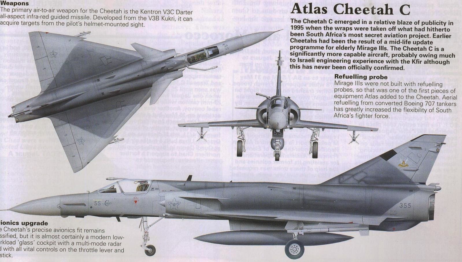 Blog de Aviones de Caza y Ataque: Atlas Cheetah