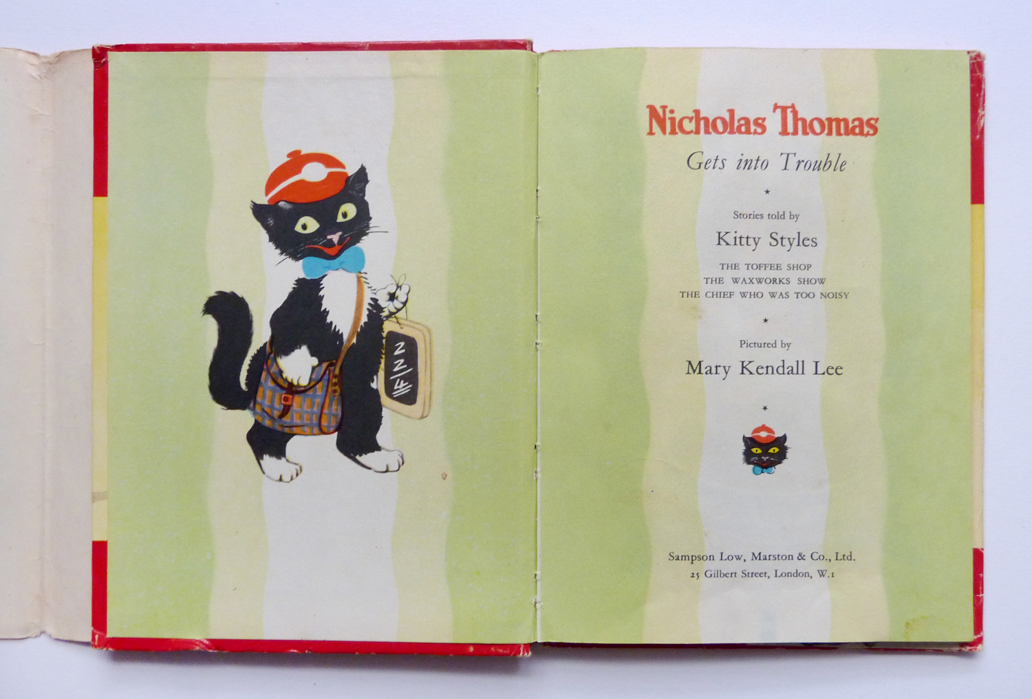 turning pages: Nicholas Thomas gets into trouble