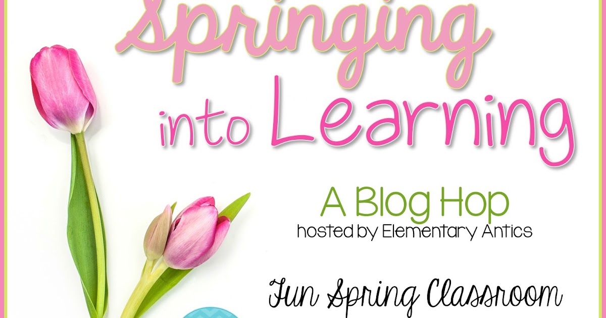 Kindergarten Boom Boom: Spring Into Learning Blog Hop