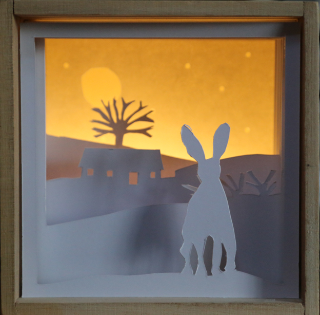 Su Blackwell Studio Blog: Yesterday's light box workshop