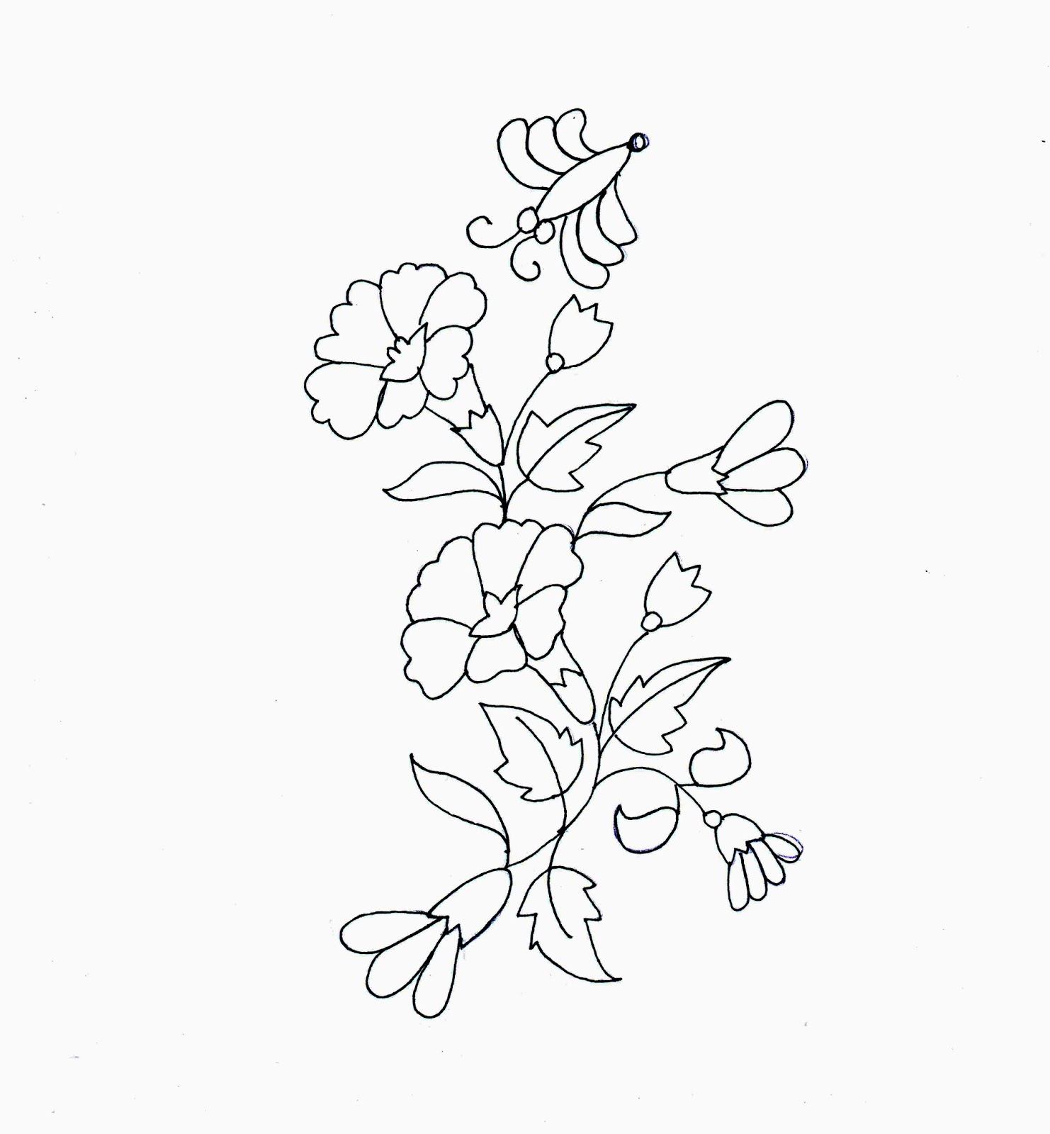 EmbDesignTube: Creative Embroidery Sketches Designs by Sarika