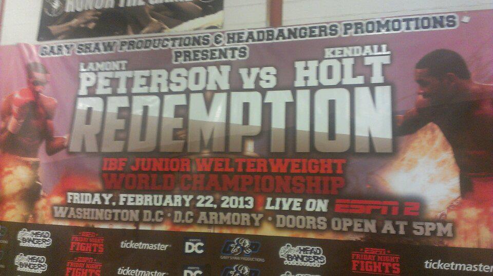 Boxing Along The Beltway: 'Redemption' Card Finalized!