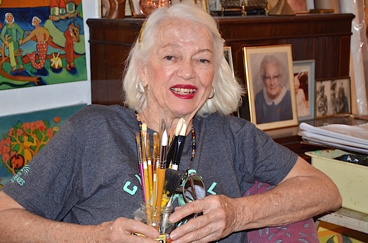 The Box Gallery: Rosemary Otto Speaks Up about new series of paintings ...