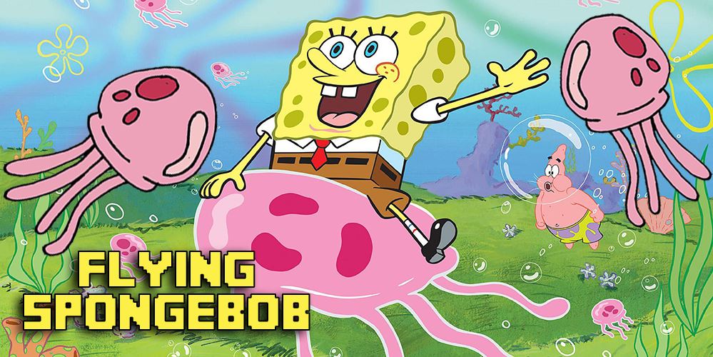 Flying Spongebob - ME and TECH