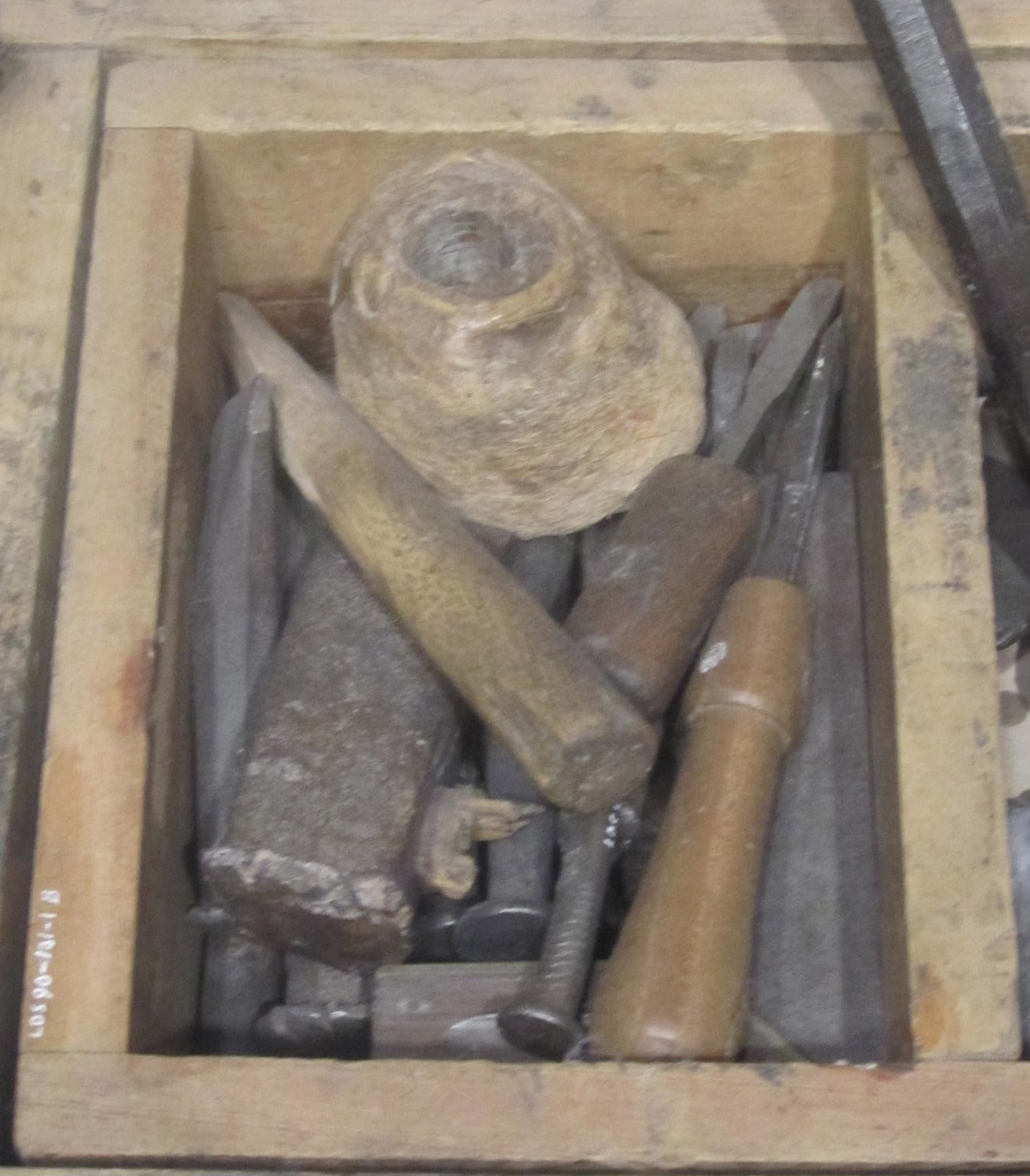 EDWARD LLOYD PARRY (1818-1906): Edward Lloyd Parry's stonemason tools ...