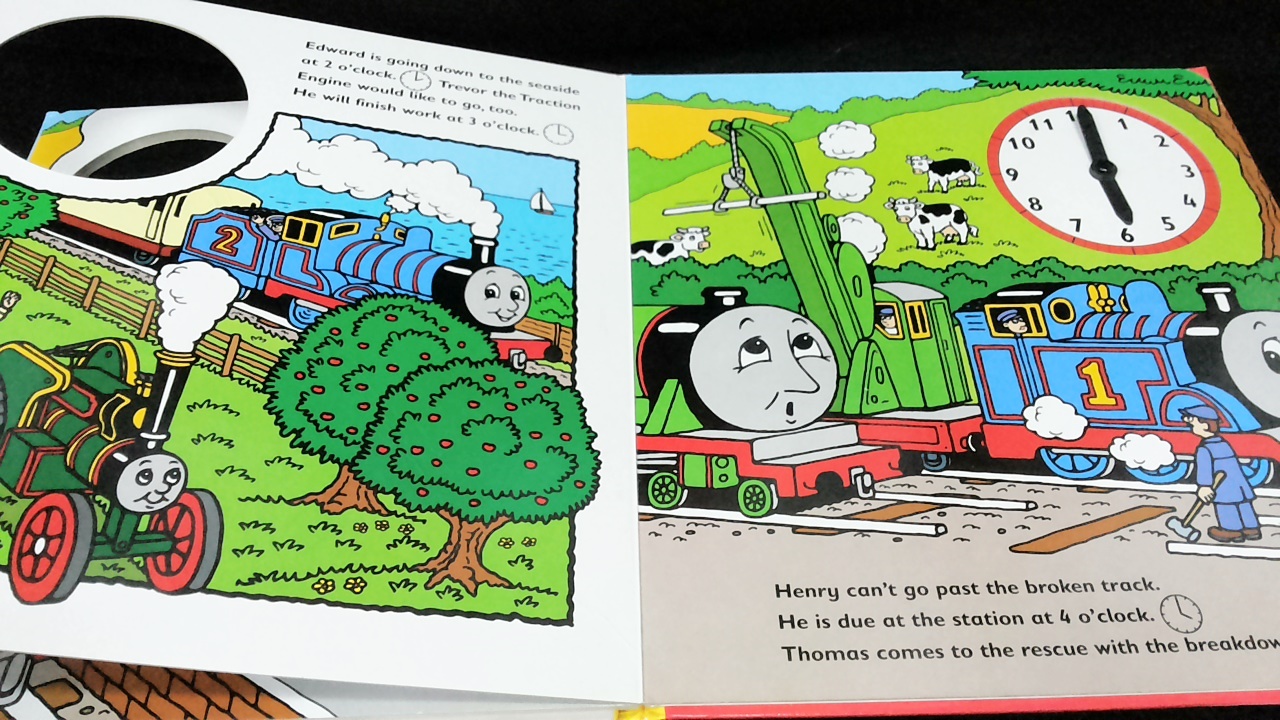 Kid Books Blog: 139.What's the time Thomas?