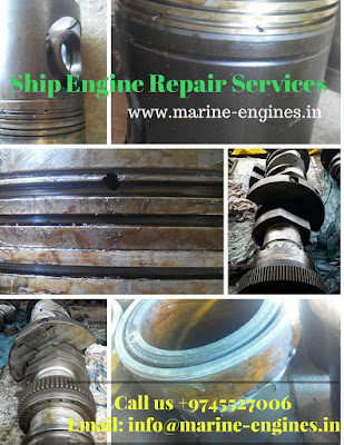 Ship Spare Parts and Ship Repair Works | Ship Machinery | Used Recondition