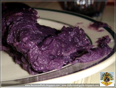 Lechen flan and ube halaya for the Noche Buena