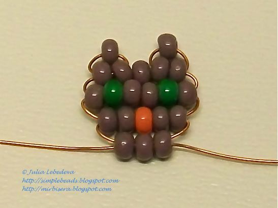 Beading for the very beginners: Little cat in the parallel weaving ...