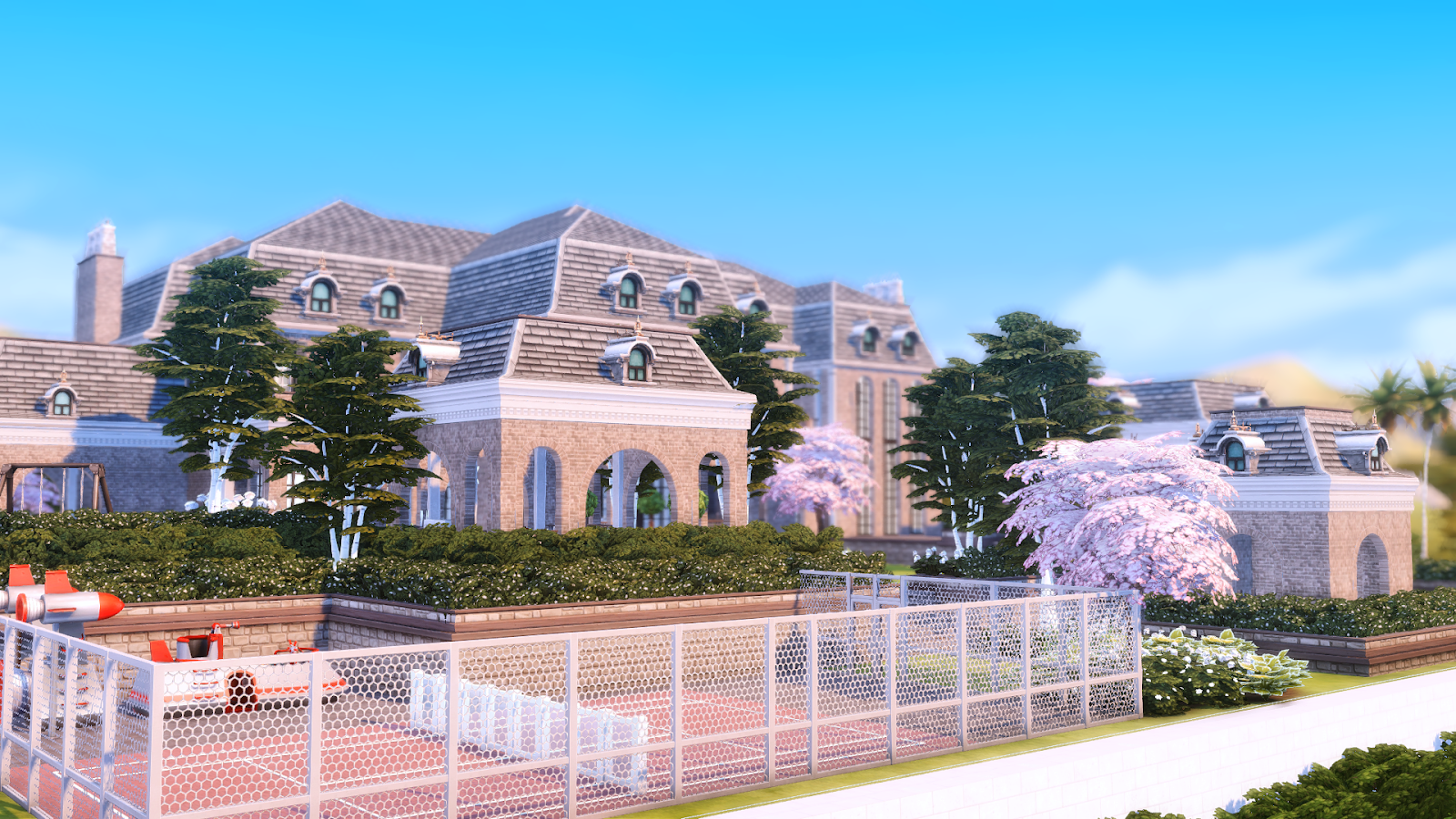 The Sims On Real World: Brentwood Menage - Palatial Abode Inwards Del ...