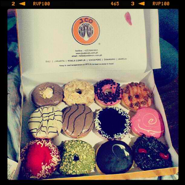 A Box Full Of J.CO Donuts - My Little Secret
