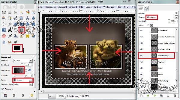 Magical Gimp-Tutorial: Gimp Tutorial "Wild Animals"