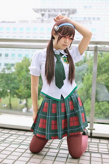 Cosplay Photos in Zip: Evangelion Mari Illustrious Makinami Cosplay by ...