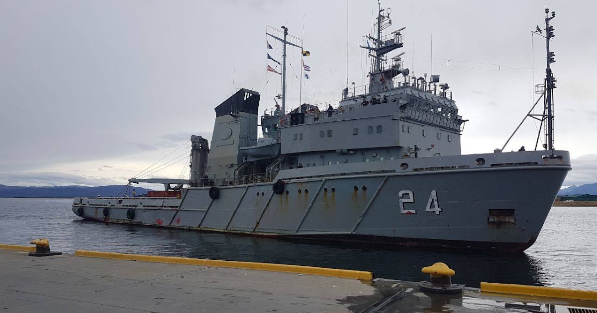 Buque de la Armada Argentina llegó a Comodoro Rivadavia para asistir a ...