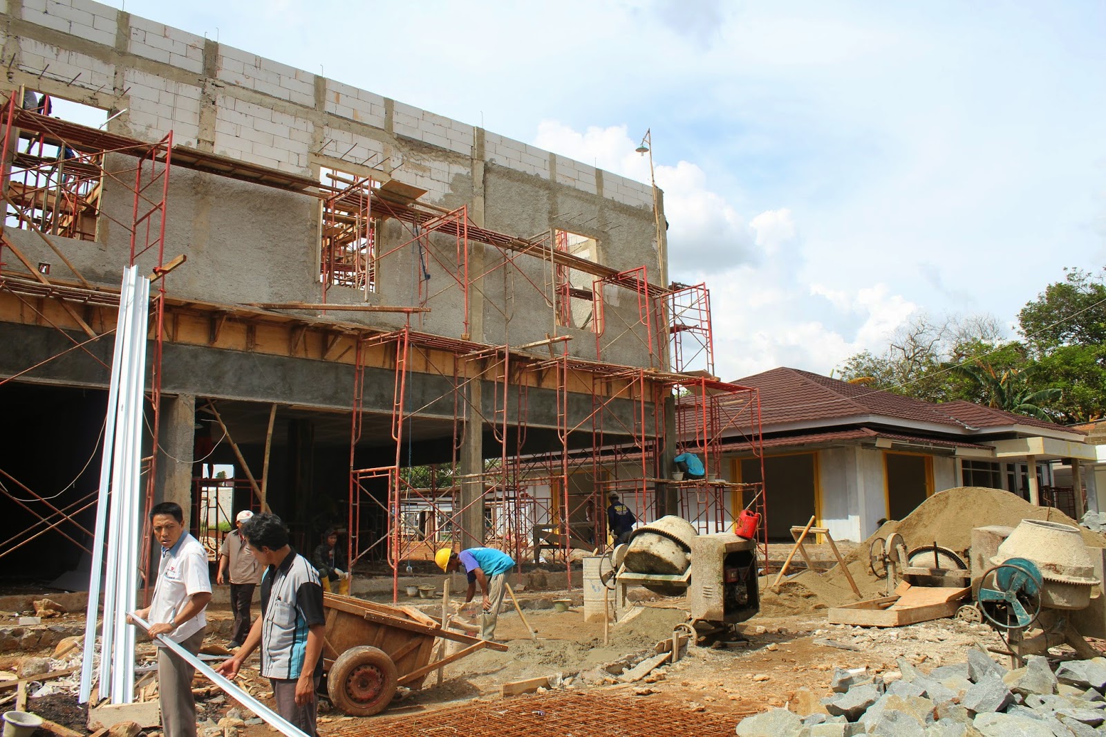 KOPKAR TBINA FLASH: Progress Mess Karyawan 29 April 2015