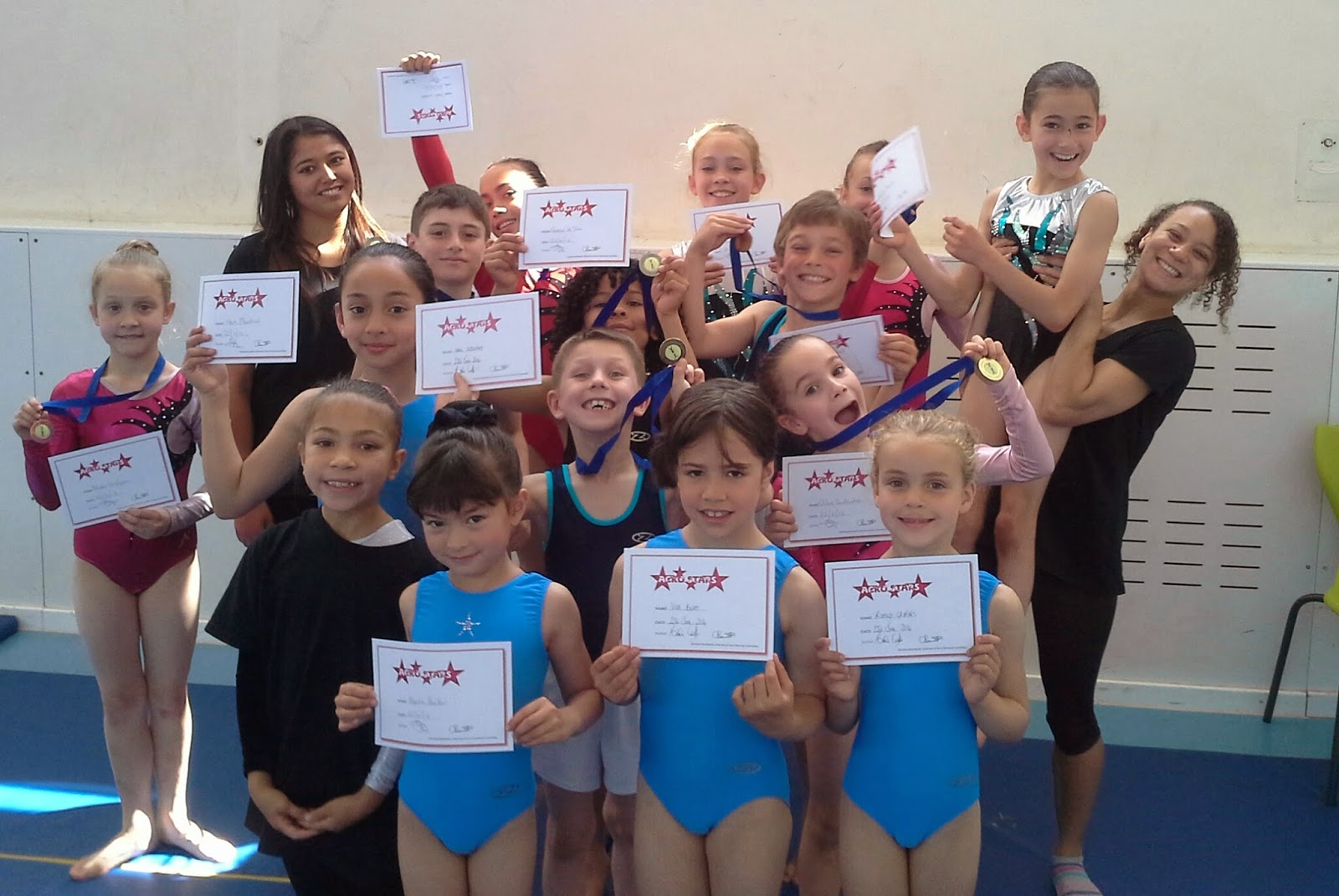 Hendon Acrobatics & Tumbling Squad: Acro & Shooting Stars June 2014 ...