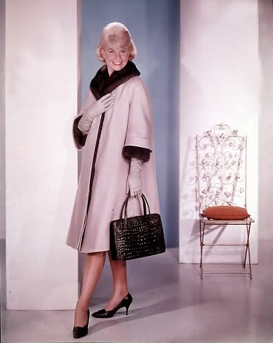 powder blue with polka dots (a hodgepodge): Style Icon: Doris Day