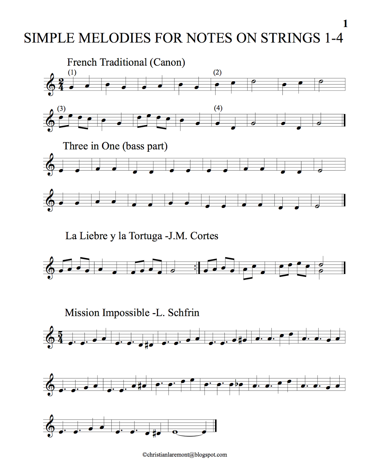 Christian Laremont ~ Classical Guitarist: 2016