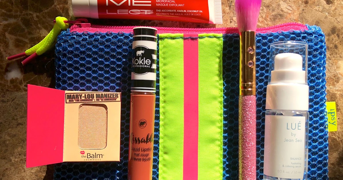 Ipsy Subscription Box Review - January 2018 - Blue Skies for Me Please