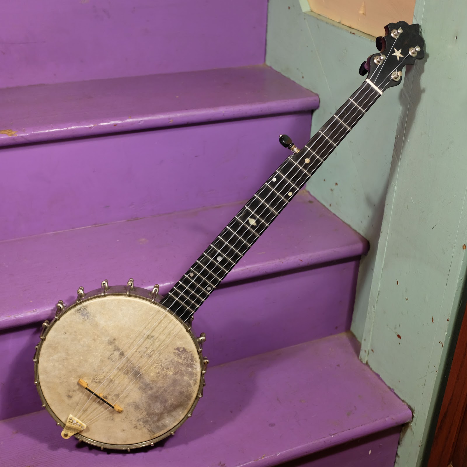 1890 SS Stewart "Lady Stewart" 5-String Openback Banjo