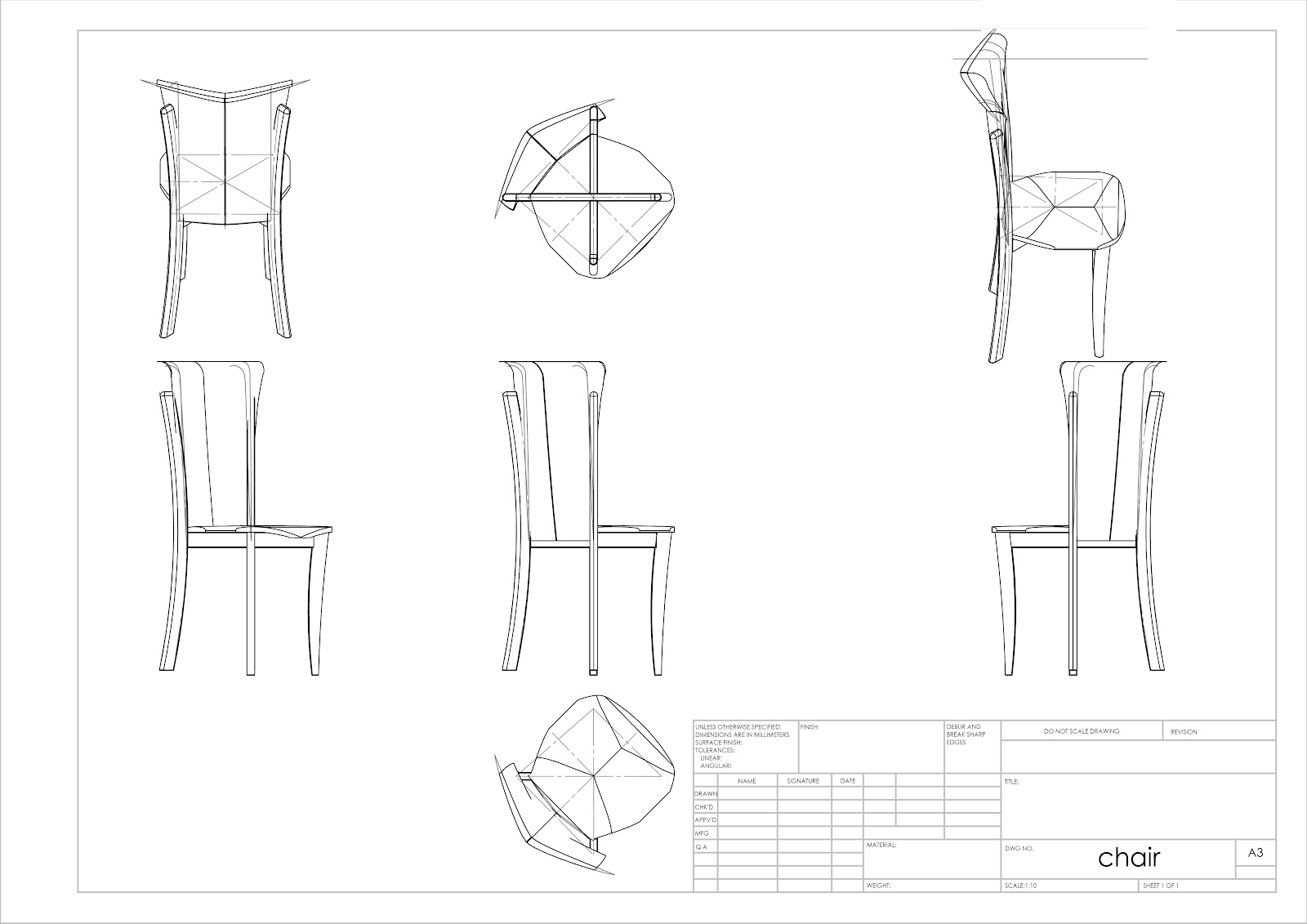 Zac Douglas Furniture Design: CAD