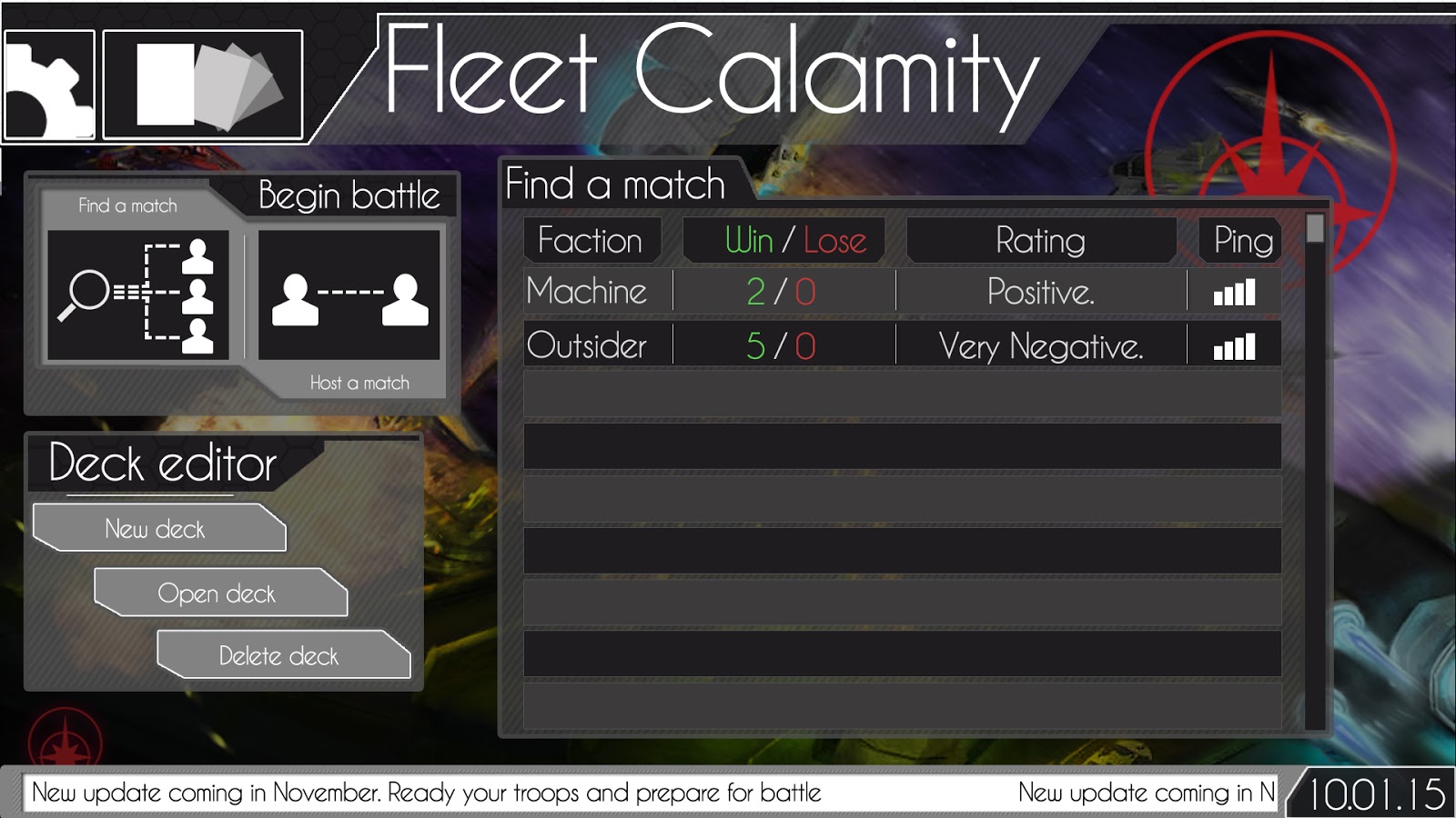 Fleet Calamity