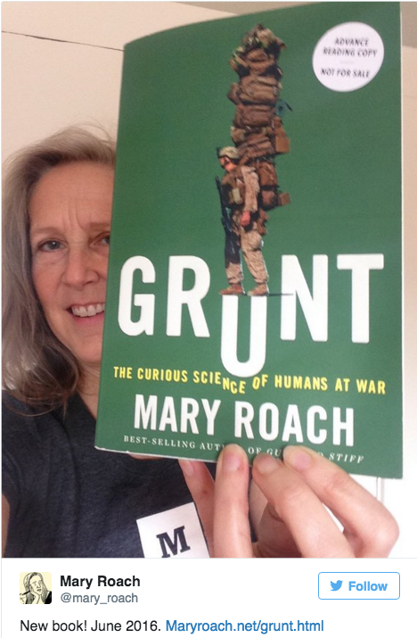 Navy Reads: Mary Roach Interview 2016 'Curious Science'