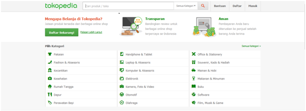 E-Business 최 시원 : ANALISIS WEB TOKOPEDIA
