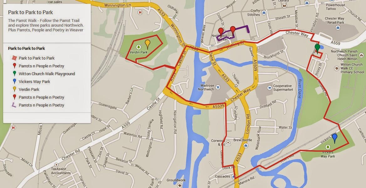 Park to Park to Park » Development of the Arts in Northwich